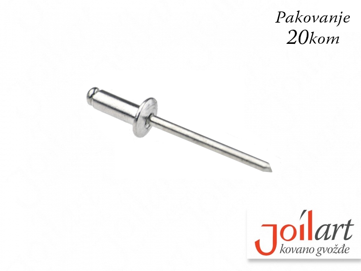 Pop nitna 4x10mm AL | JoilArt kovano gvožđe - Beograd